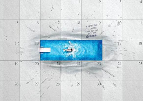 10 Cool Poolside Ad Designs