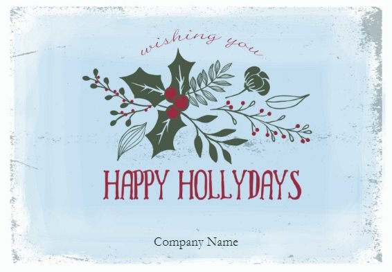 14 free holiday card templates - PsPrint Blog